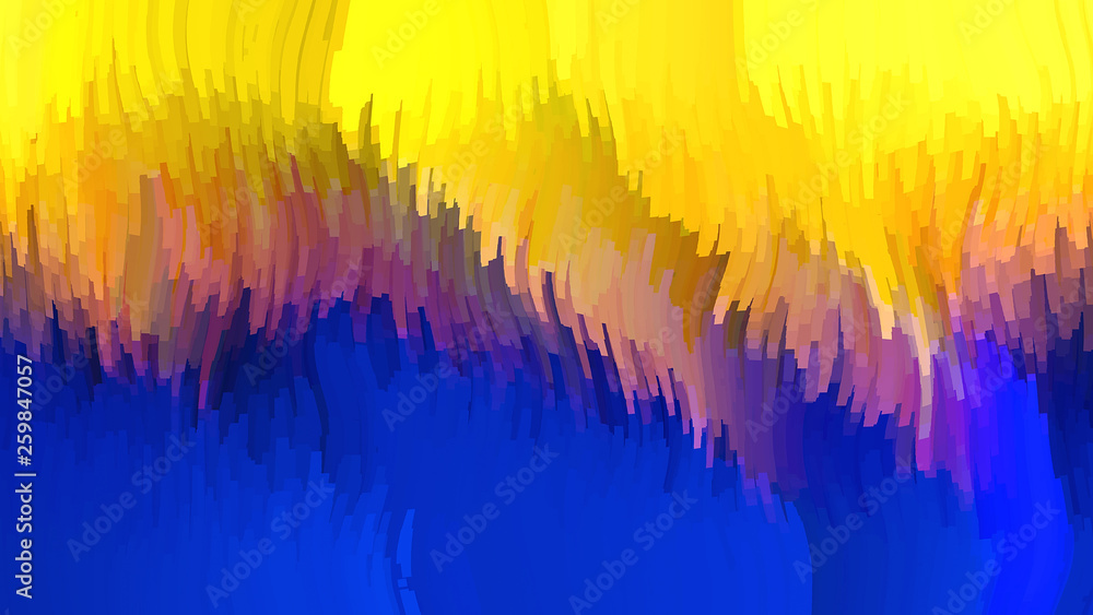 Abstract Blue and Yellow Graphic Background Stock Illustration | Adobe ...