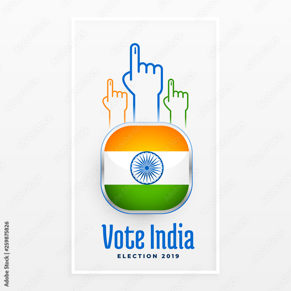 Indian Election Poster Design