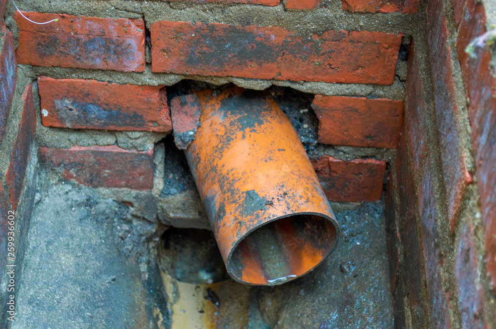 drain inspection chamber Stock Photo | Adobe Stock