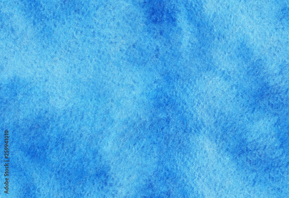 Seamless blue watercolor texture. hand drawn watercolor background ...