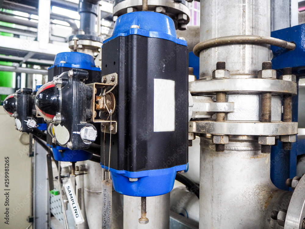 Pneumatic valve for On-Off type which apply industrial zone and popular ...