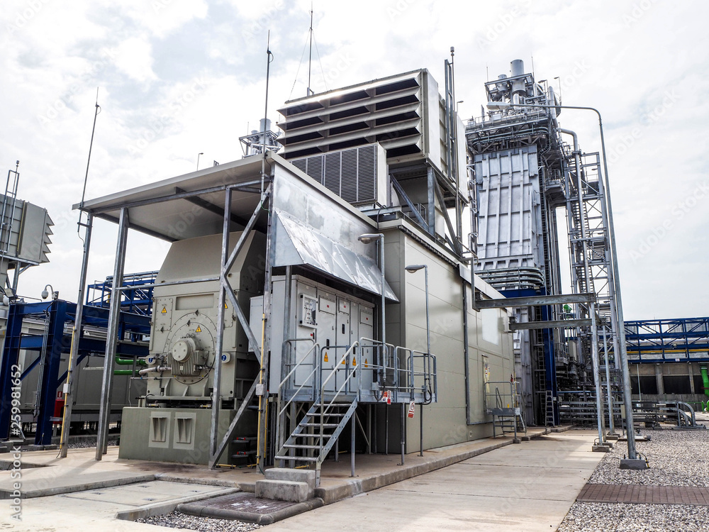 Gas turbine generator systems in Combined-Cycle Co-Generation Power ...