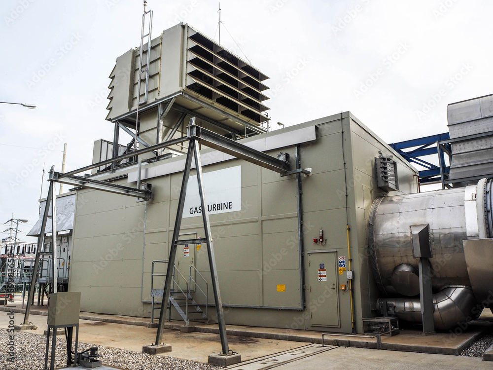 Damper of gas turbine generator systems in Combined-Cycle Co-Generation ...