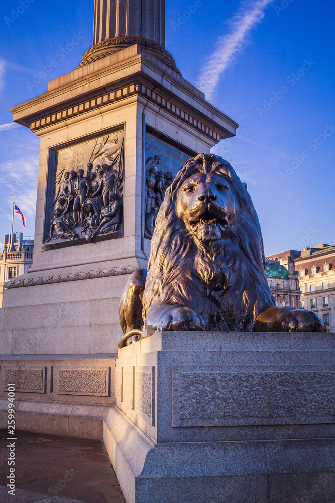 London Lion Statue