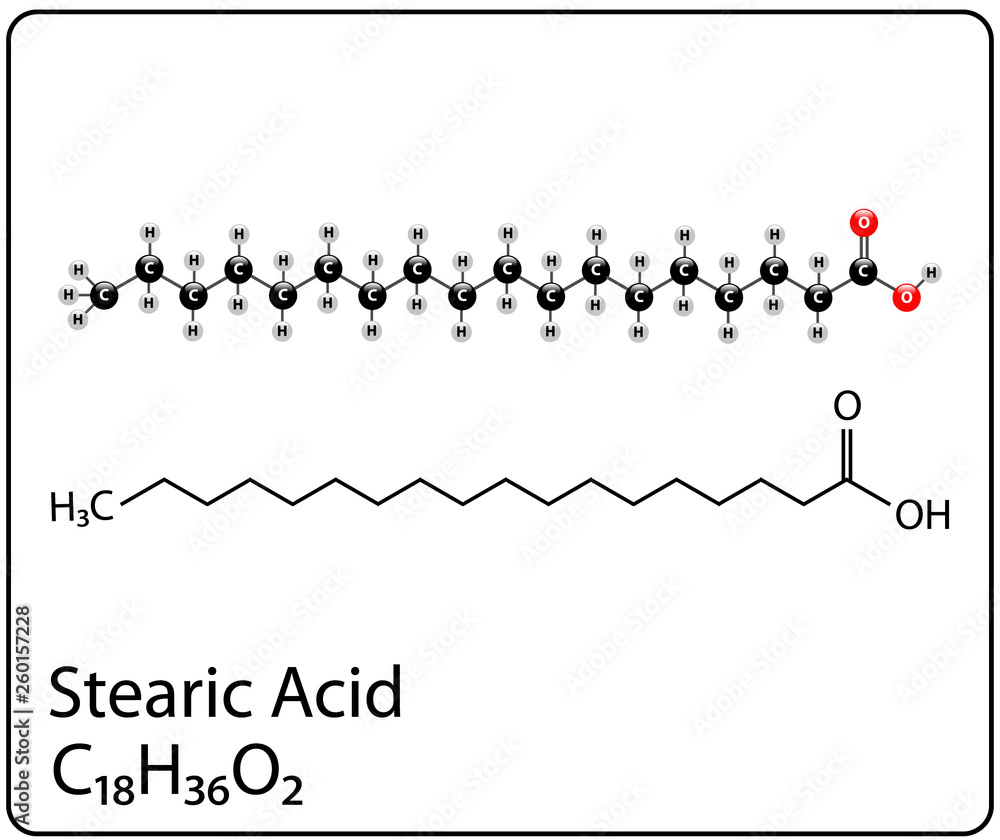 Stearic Acid Structure
