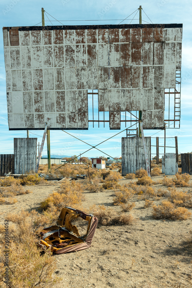 Abandoned Drive In Theatre