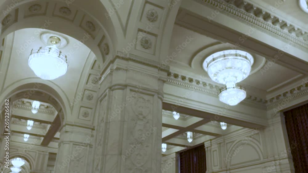 Architecture of Europe. Rarity, vintage style. Classic interior design ...