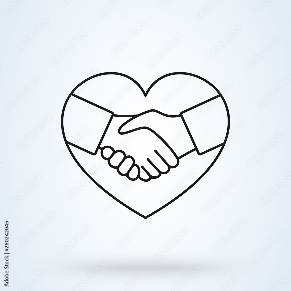 Friendship Symbol Drawings