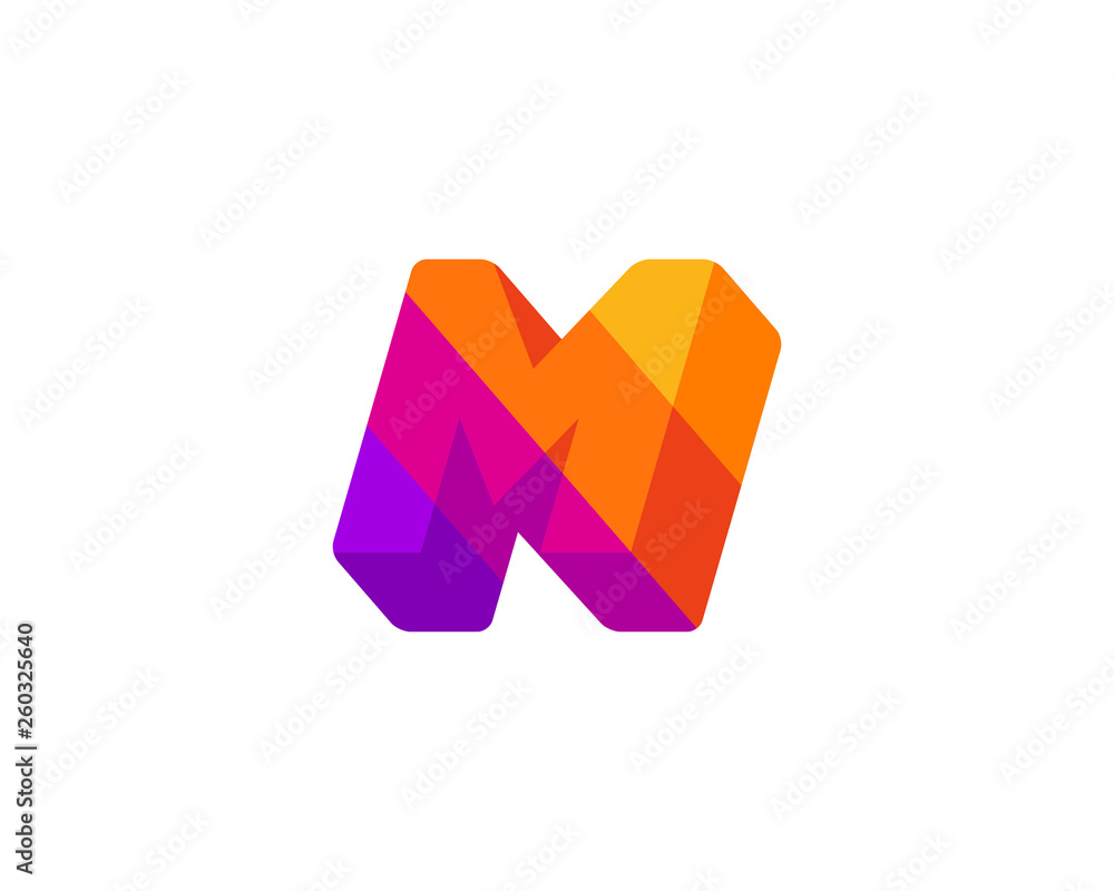 Letter M logo icon design template elements Stock Vector | Adobe Stock