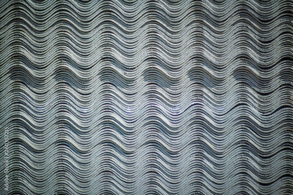 Asbestos roof. Asbestos cement roofing sheets, corrugated panels ...