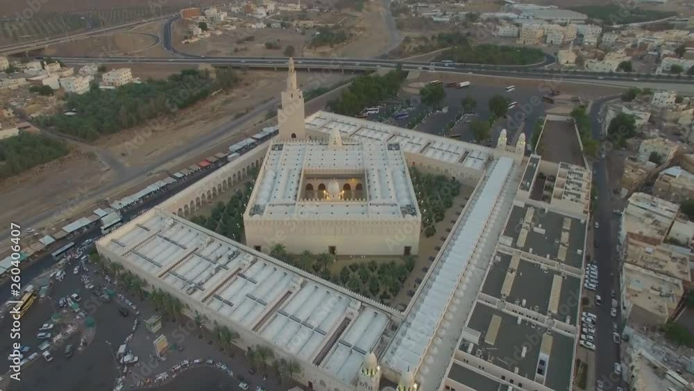 MEDINA: Bir Ali mosque in Al Madinah, Saudi Arabia. This is one of the ...