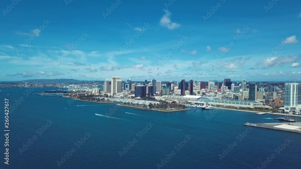 Dorne View 4K HD City Of San Diego California From Coronado In San ...