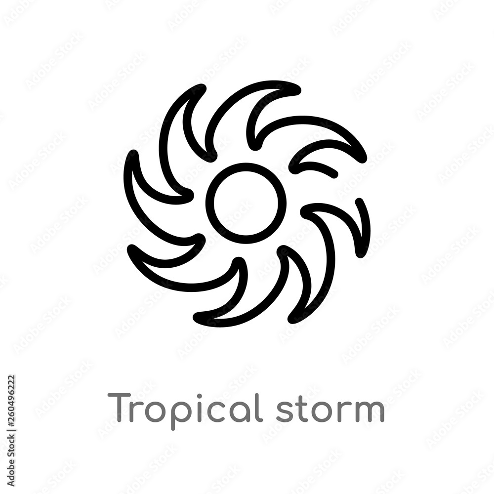 Tropical Storm Icon