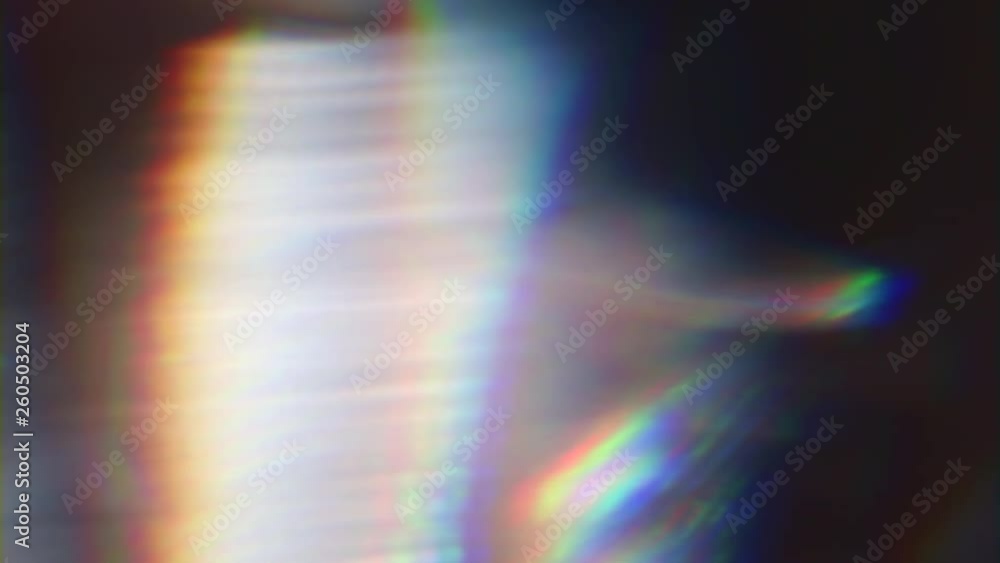 Multicolored iridescent motion background, overlays, defocused glass ...