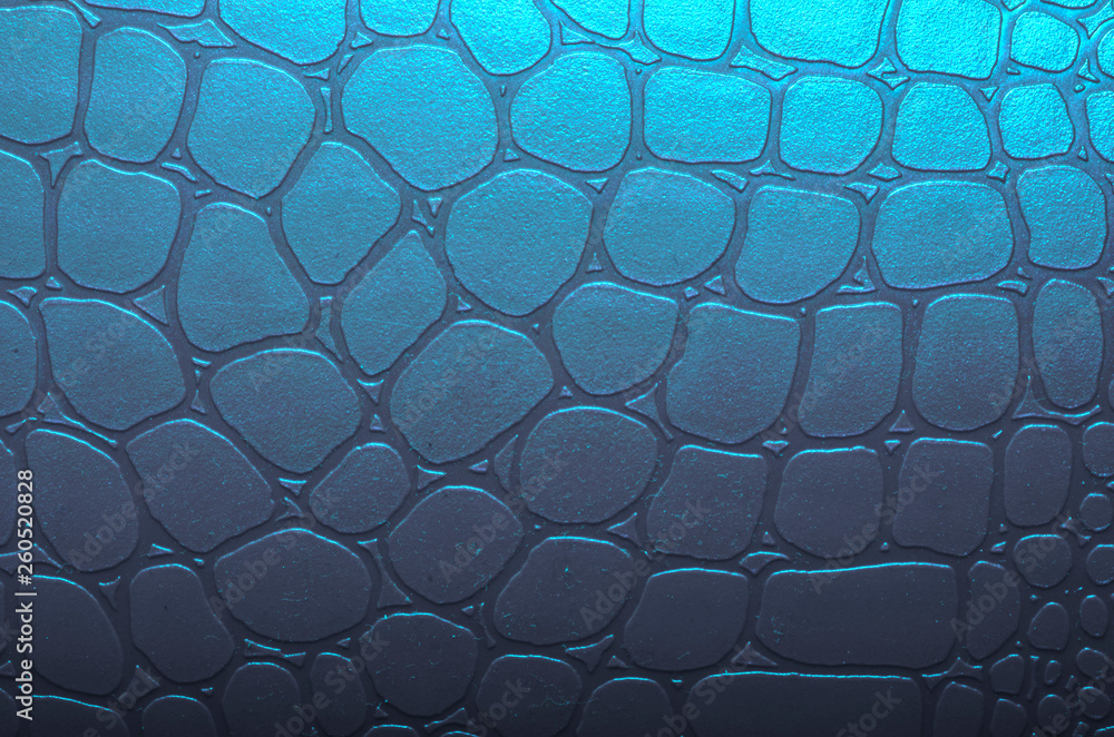 Blue Lizard Skin Texture