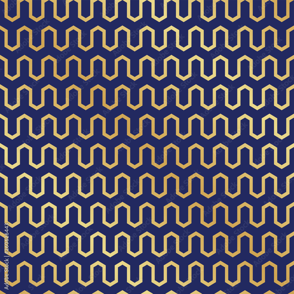 Seamless abstract Art Deco ziggurat pattern background. Stock Vector ...