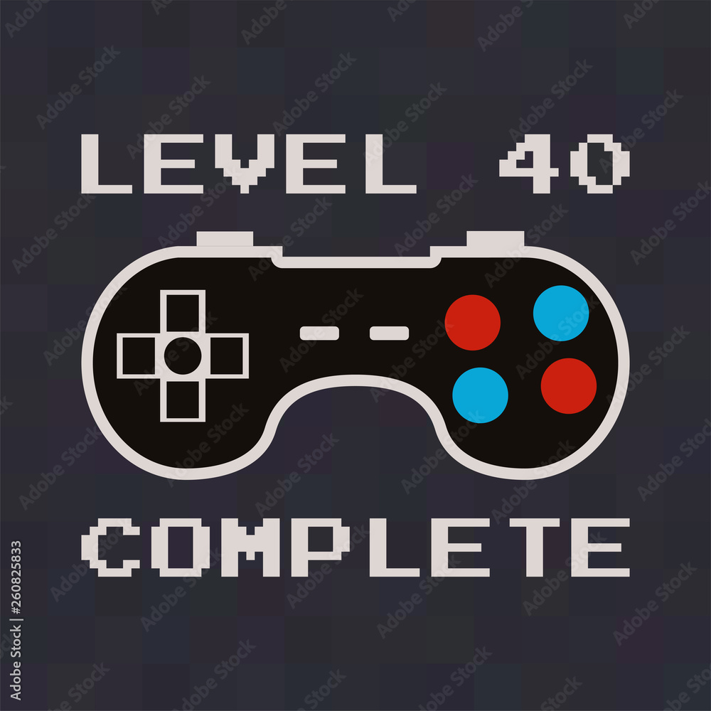 Happy 40th birthday graphic tee design for T-Shirts, posters, prints ...