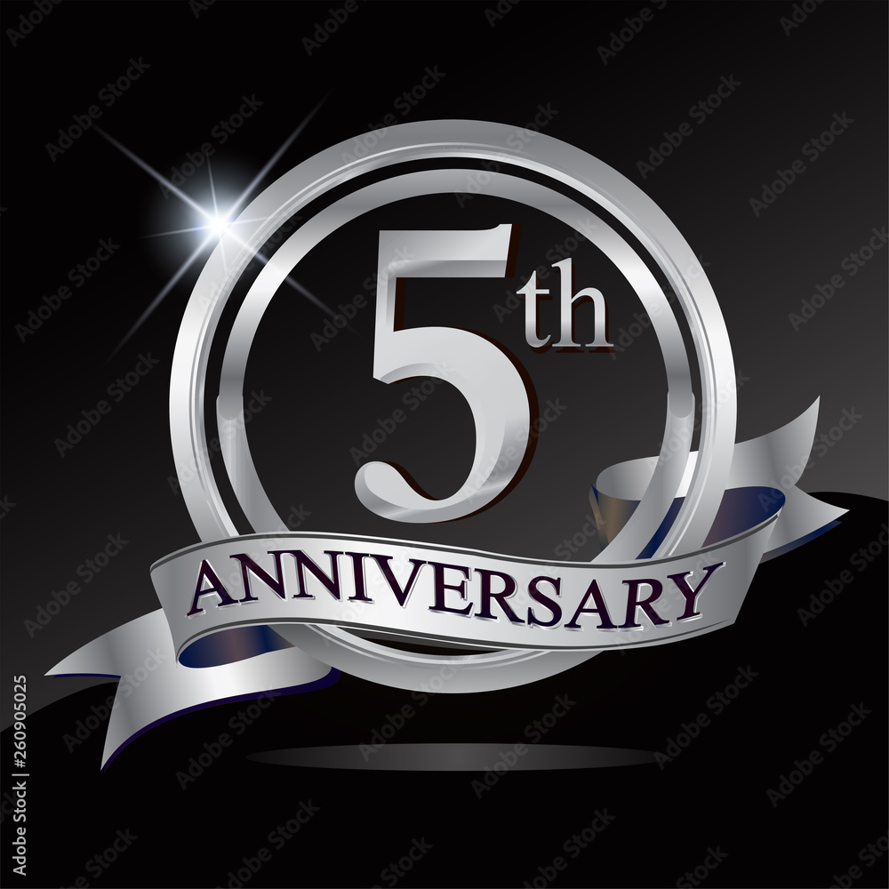 5th Anniversary Logo Vector Download