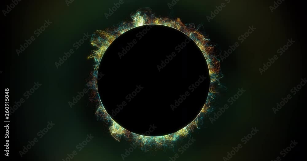 Sun Solar Flare Particles coronal mass ejections, abstract particles ...