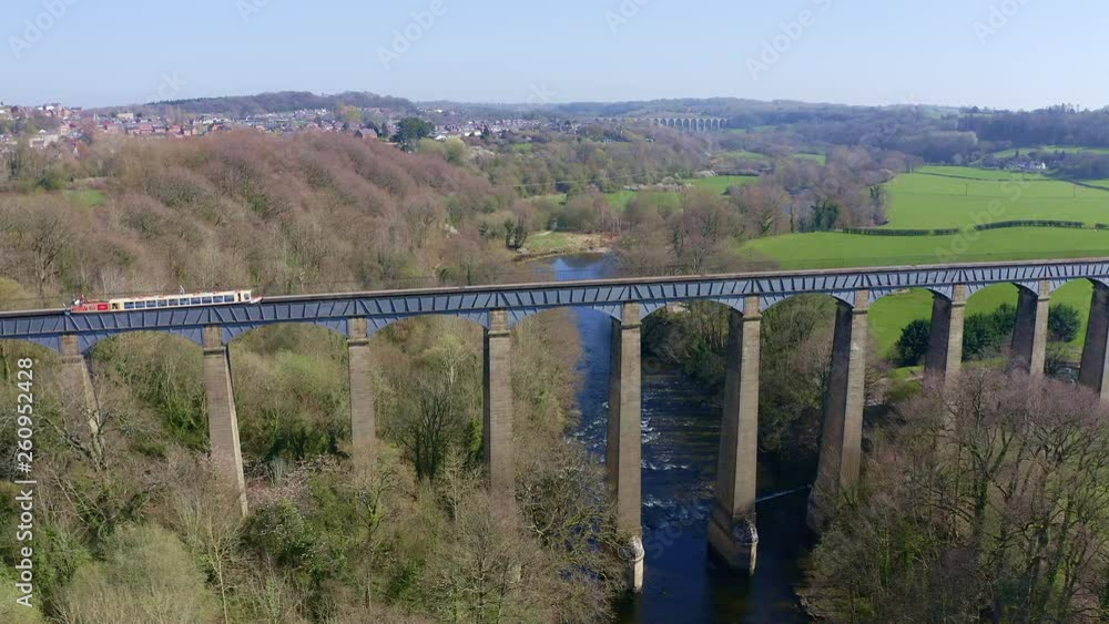 A stunning Viaduct, bridge on in the beautiful Welsh location of ...