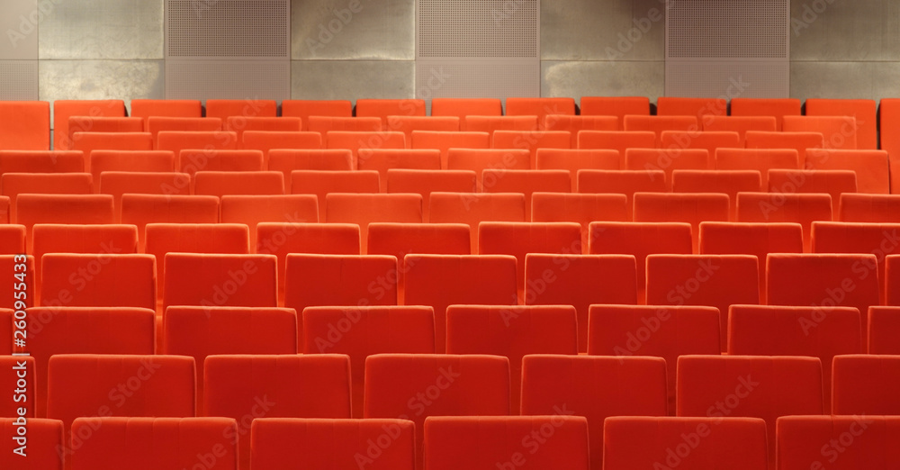 Seats in cinema theater opera concert hall Stock Photo | Adobe Stock