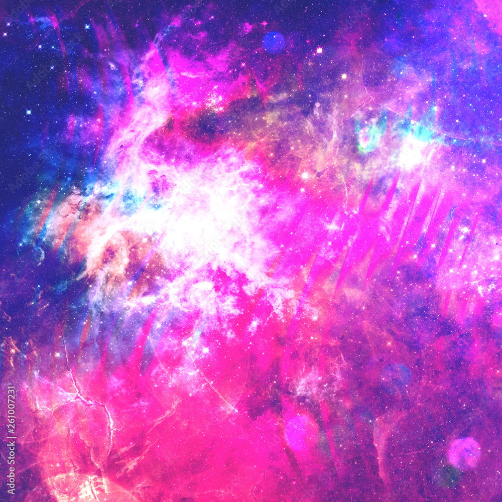 Colorful Space Nebula