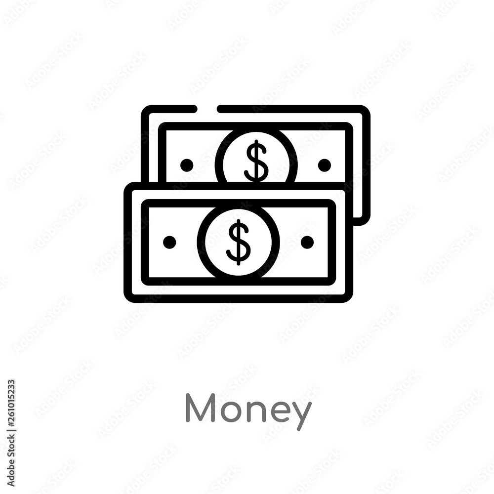 Money Outline