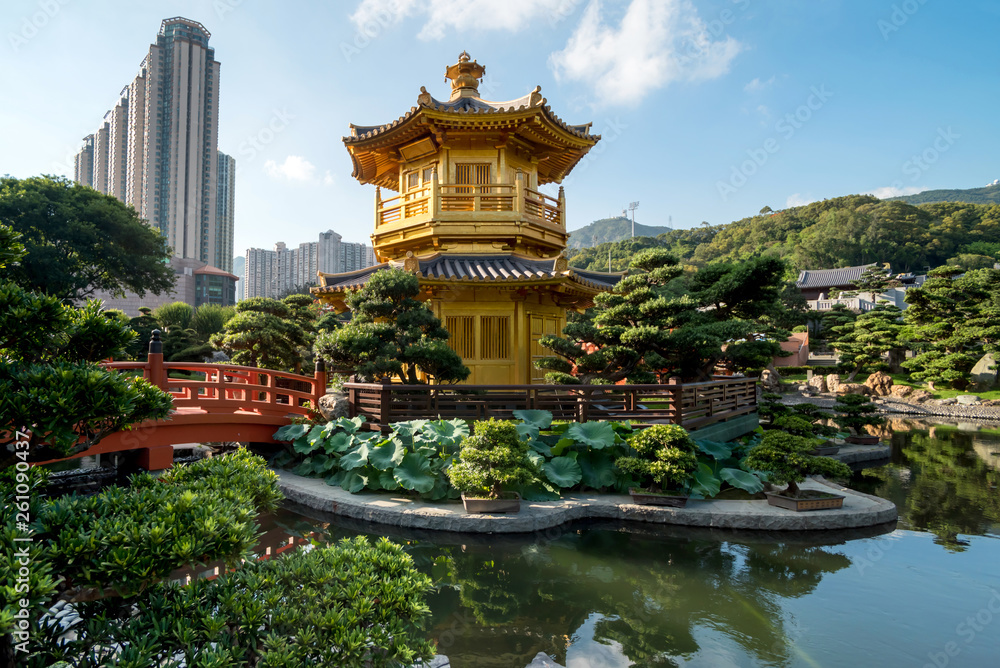 Golden Pavilion Stock Photo | Adobe Stock