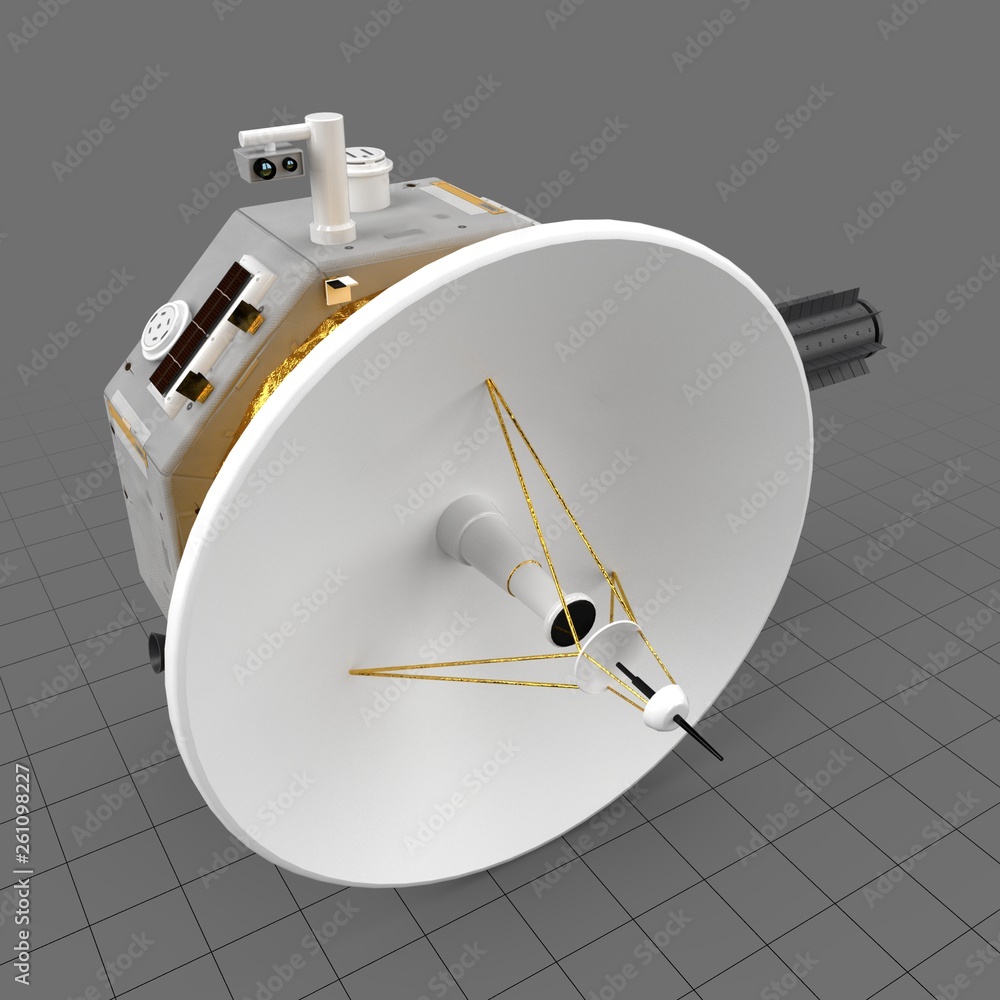 Deep space probe Stock 3D 에셋 | Adobe Stock