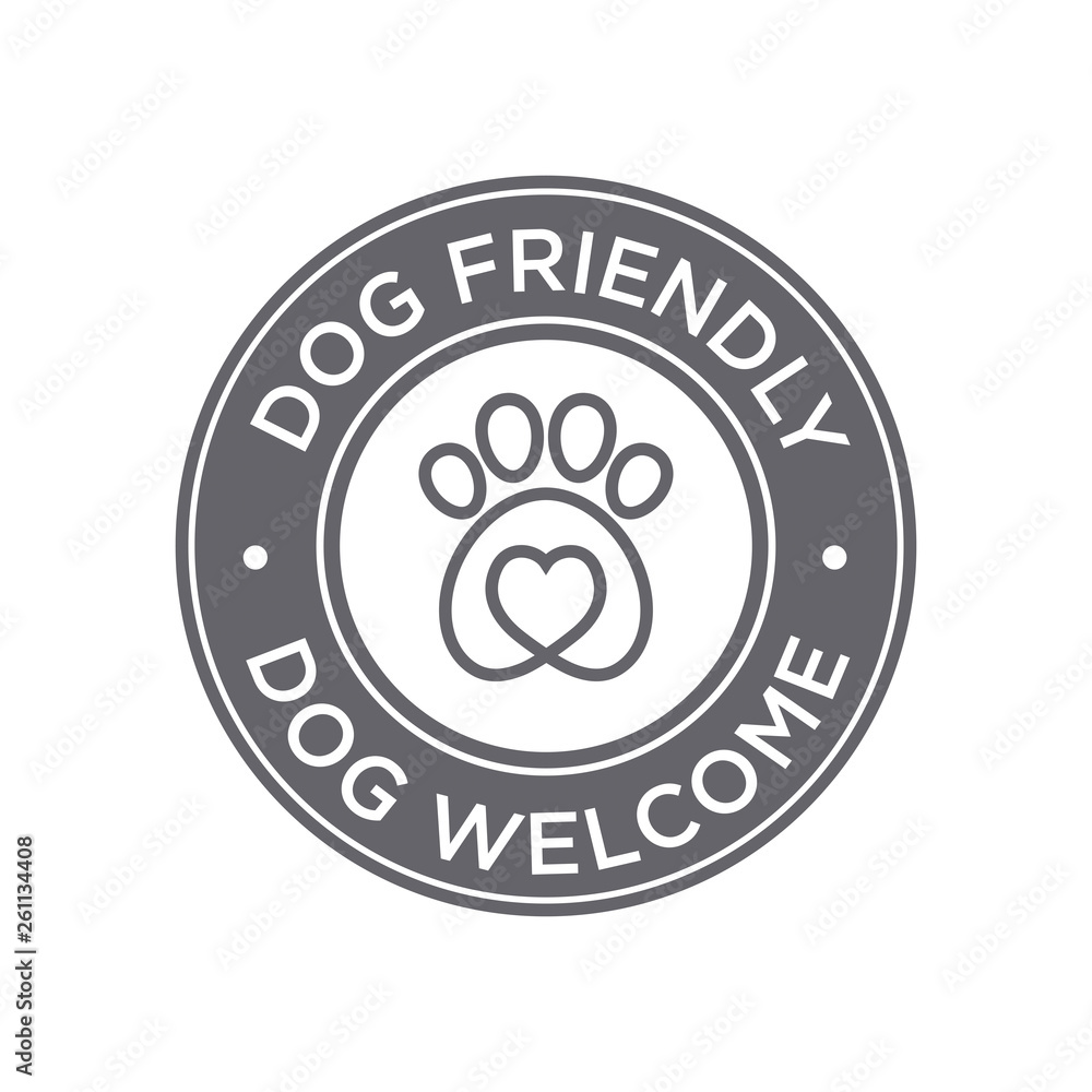 Dog Friendly Icon Stock Vector Adobe Stock dog-friendly-icon-stock-vector-adobe-stock