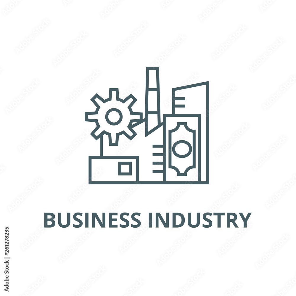 Industry Icons Vector