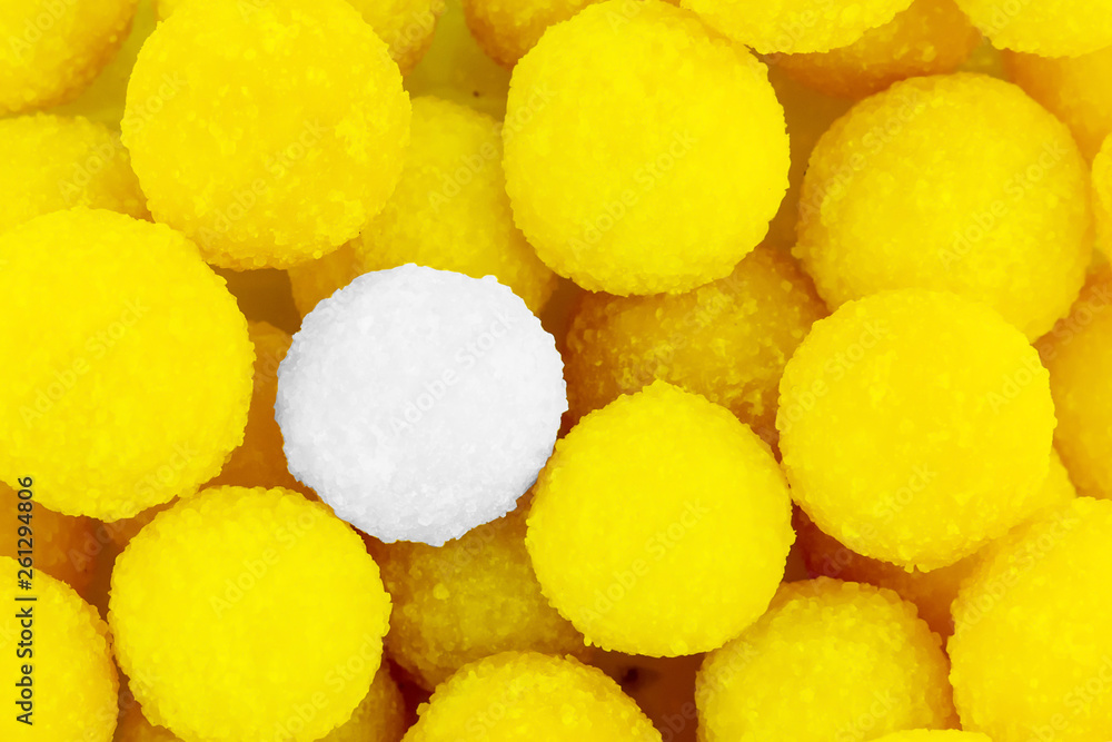 yellow bright sweet background lemon sweets white special dragee ...