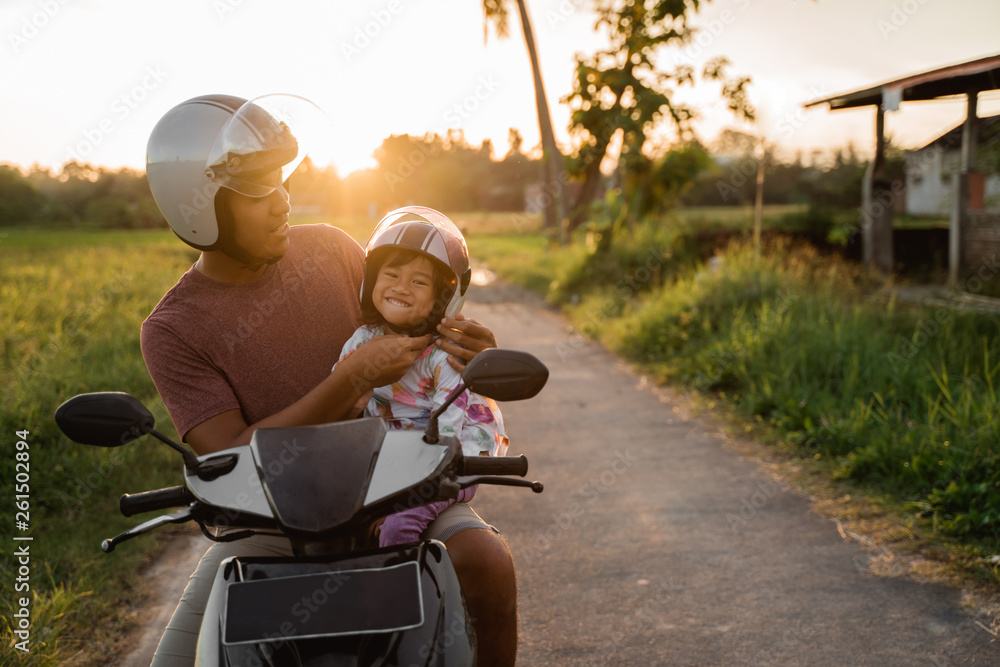 Daughter Rides Her Daddy
