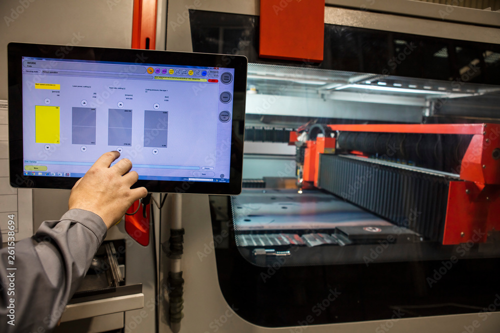 cnc machine Stock Photo | Adobe Stock