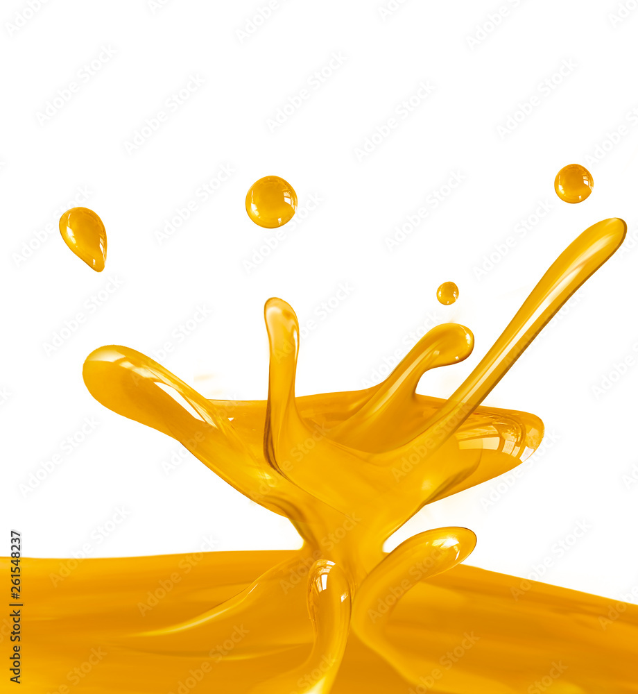 eau, orange, , bouillonner, abstrait, savon, liquide, gouttes, giclé ...