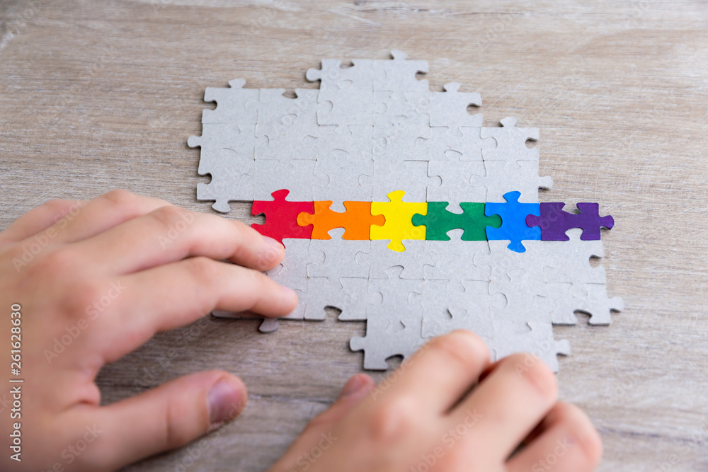 teaching sexual tolerance in school and at home: a boy builds an LGBT ...