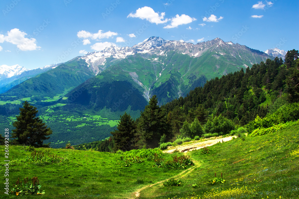 Georgia Caucasus Landscape