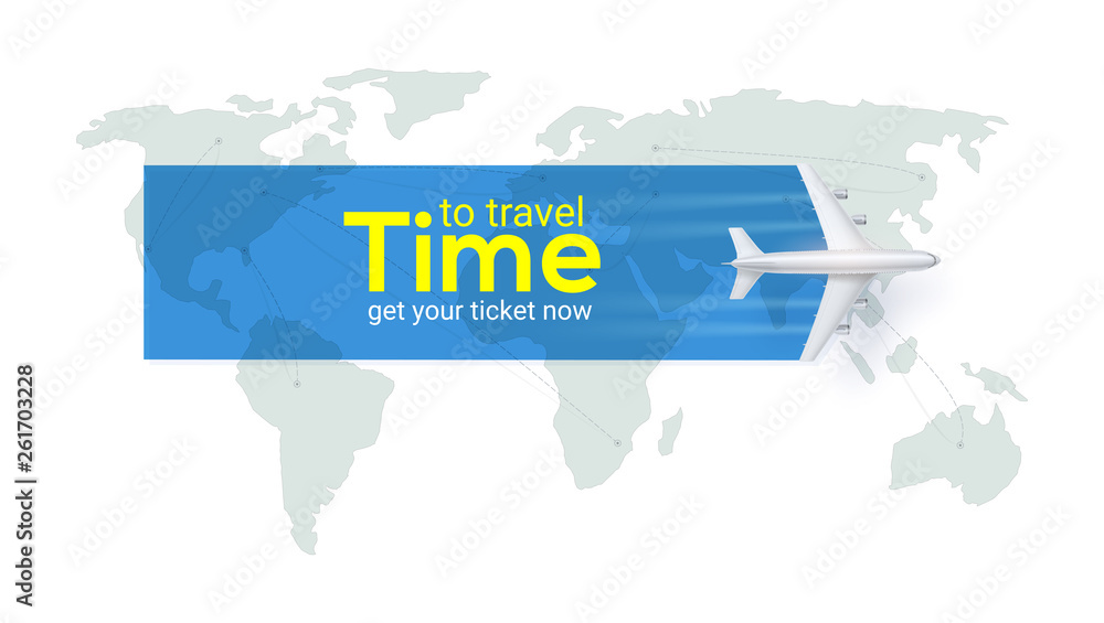 Time to travel. Air transport between countries and continents. Flight ...