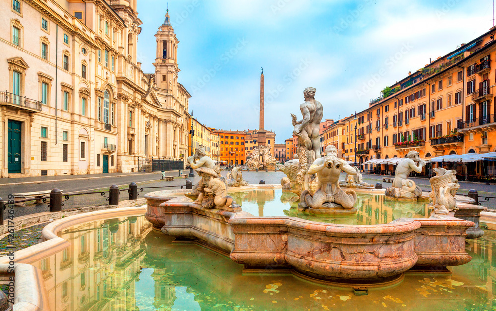 Poster Piazza Navona square in Rome, Italy – Wall Art | UkPosters