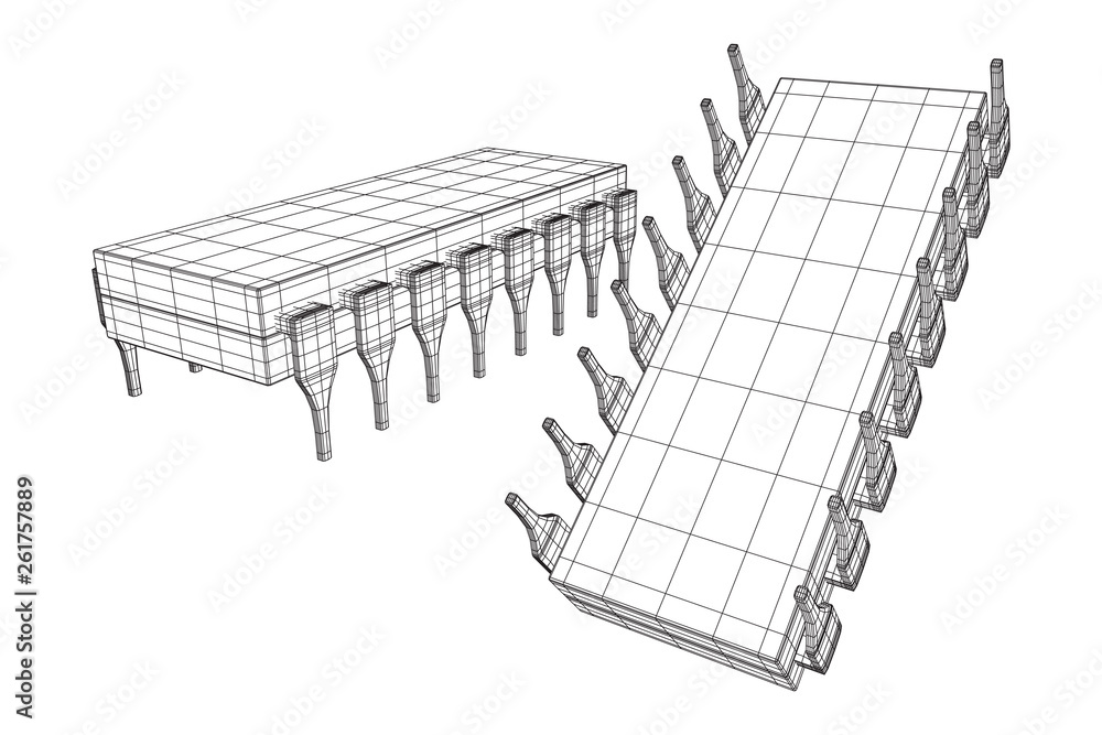 Microchip quantum processor, micro-processor with board electronic CPU ...