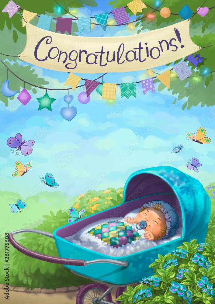 Congratulations On Your New Baby Boy