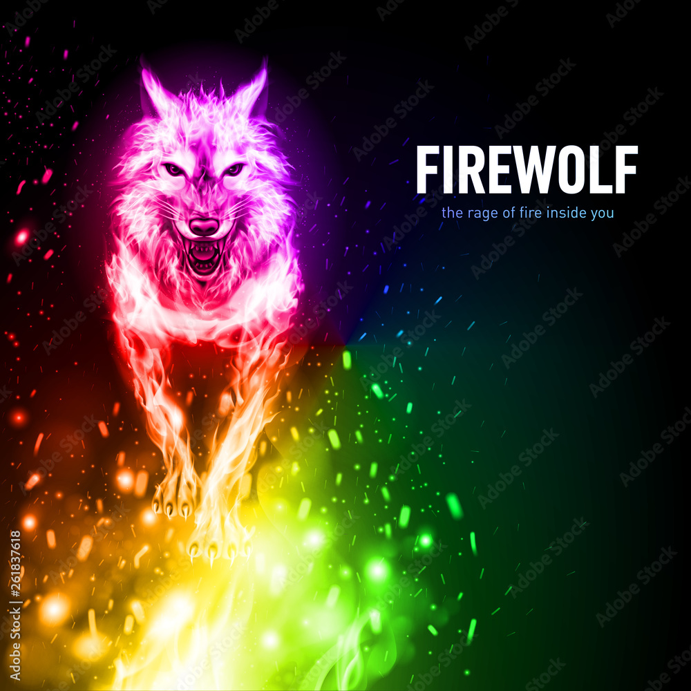 Rainbow Wolves