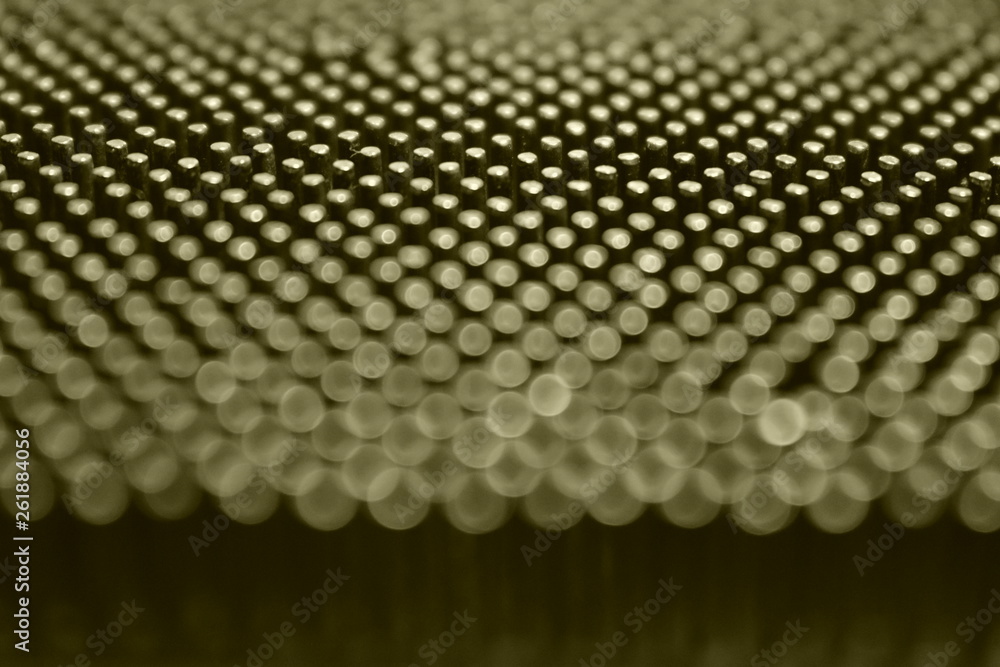 Molde de clavos para hacer formas Stock Photo | Adobe Stock