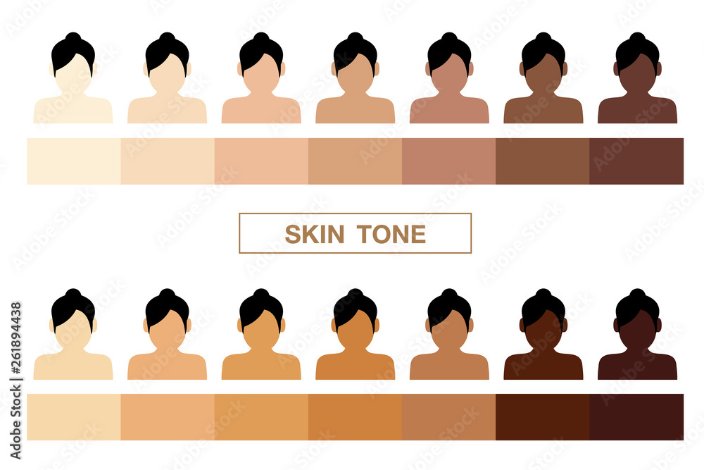 skin tone, vector icon Stock Vector | Adobe Stock