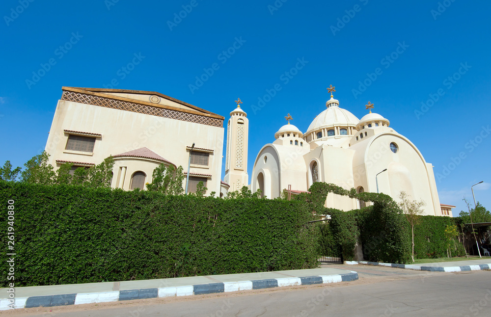Coptic Orthodox Church in Sharm El Sheikh, Egypt. All Saints Church ...