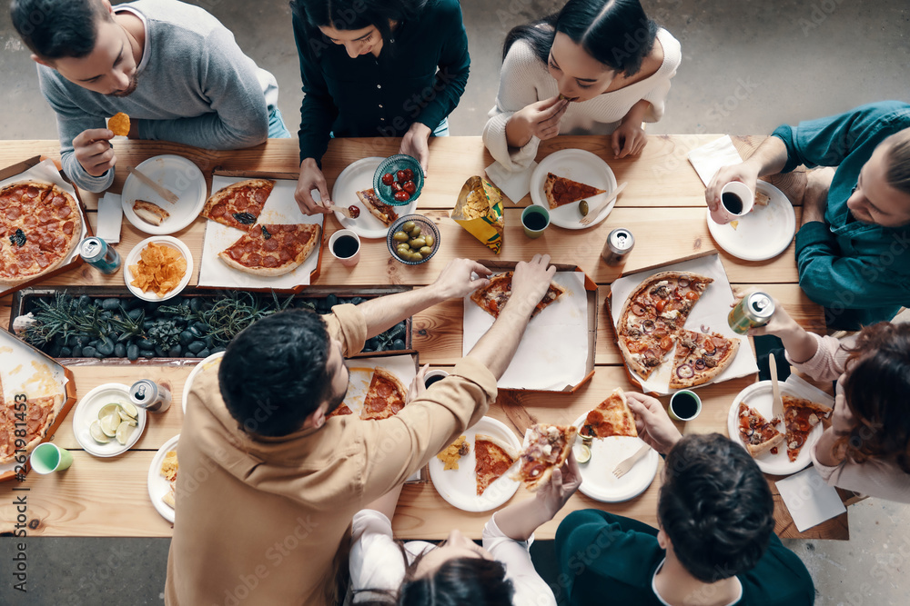 Casual Dinner Party With Friends