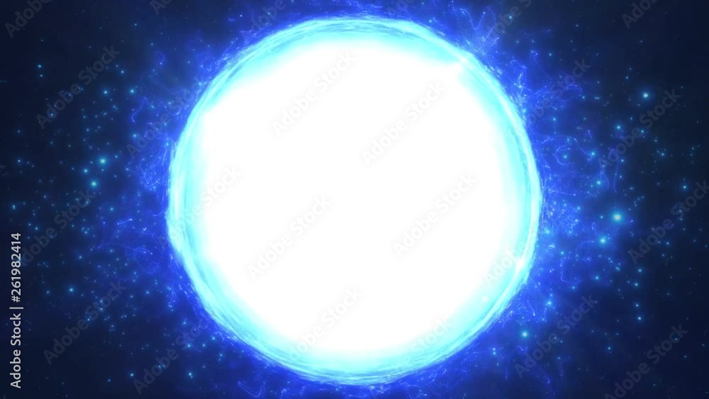 Abstract Fantasy Light Gate Background Loop/ 4k animation of an ...