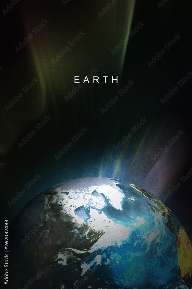 The earth day backgrpund concept.Texture map courtesy of NASA. Stock ...