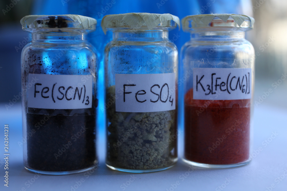 The crystalline substances used in analytical chemistry and agriculture ...