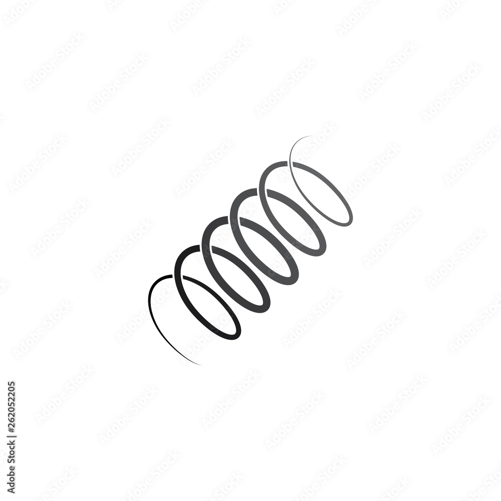Metal Spring Clip Art